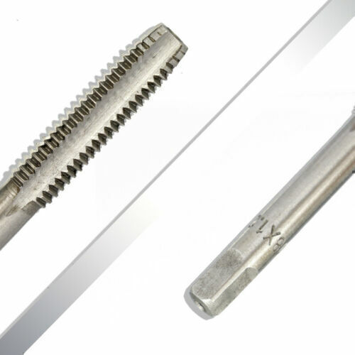 HSS Metric Thread Tap Set 5PCS Straight Flute Screw Tap Drill M3/M4/M5 ...