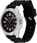 Tommy Hilfiger 1710539 Men's Preppy Stainless Steel Silicone Strap ...