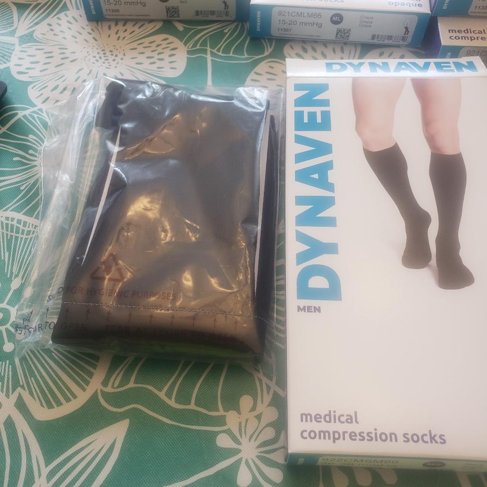 Sigvaris Dynaven Opaque Breeze Men's CT 15-20 20-30 30-40 Compression ...