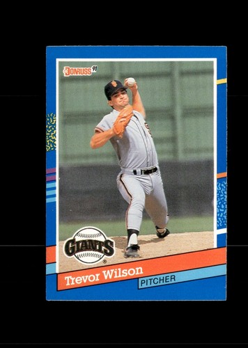 Trevor Wilson 1991 Donruss MLB Baseball Card #263 San Francisco Giants ...