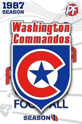 Arena Football WASHINGTON COMMANDOS LOGO #681 | eBay