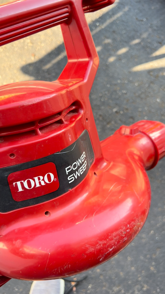 TESTED Motor, Fan & Fuse - TORO POWER SWEEP ELECTRIC LEAF BLOWER 51586 ...