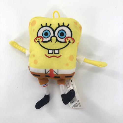 Spongebob Squarepants 6 in Stuffed Plush Good Stuff Nickelodeon Hanging ...