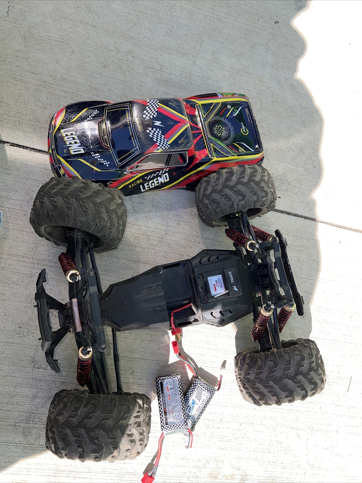 Legend RC Large RC Cars 50+ kmh Car 4x4 Off Road no remote or charger ...