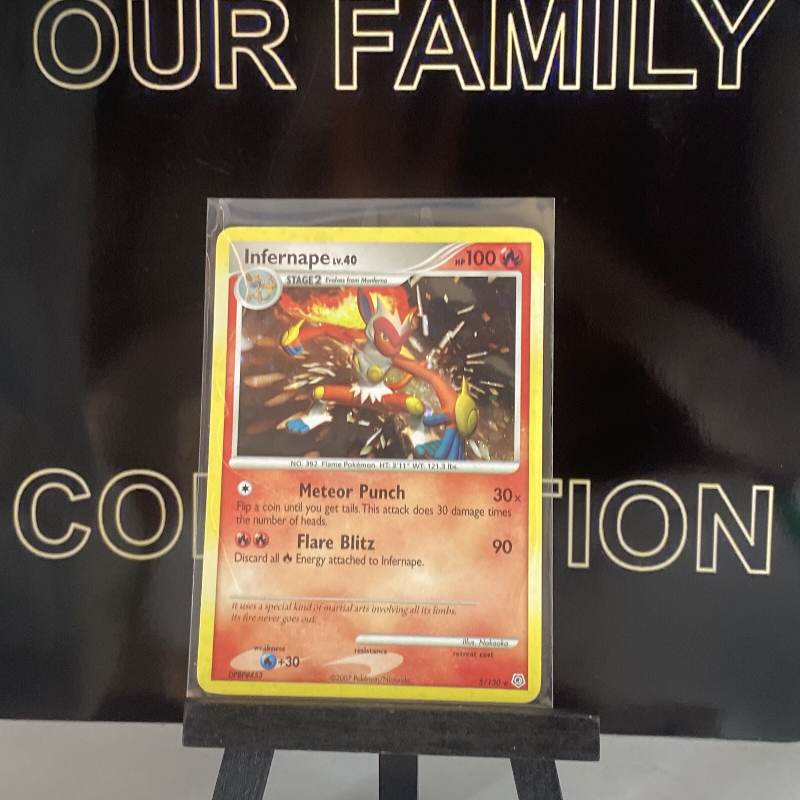 Infernape 5/130 Holo Rare Diamond and Pearl Pokemon Card Game - LP | eBay