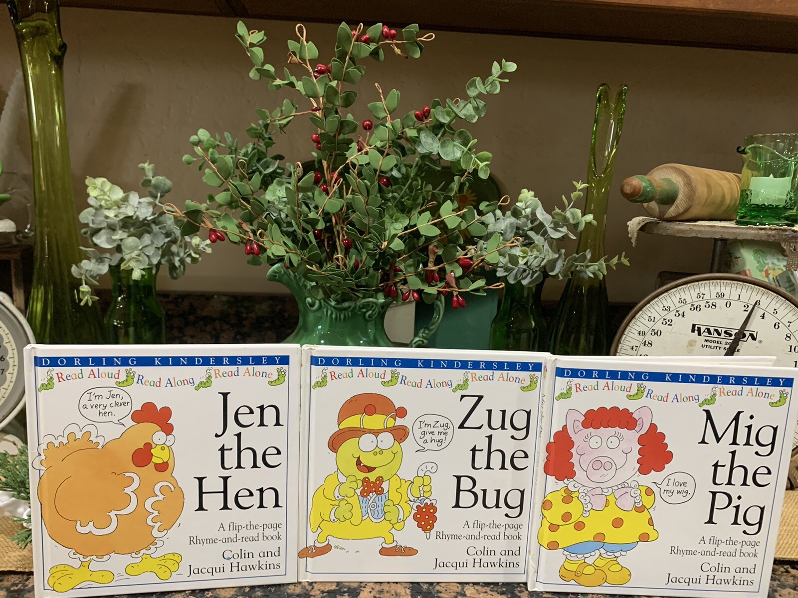 Set Of 3 Mig the Pig A Flip-the-Page Rhyme-and-Read Book Hardcover Like ...