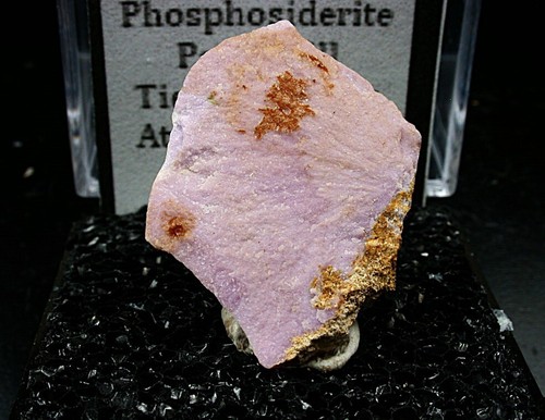 MINERALS : PINK PHOSPHOSIDERITE WITH BROWN CRANDALLITE FROM PATON HILL IN CHILE | eBay