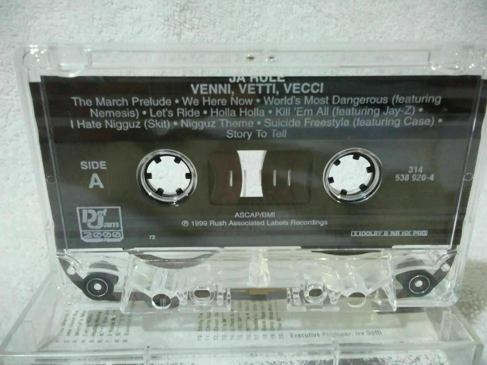 Venni Vetti Vecci [PA] by Ja Rule (Cassette, May-1999, Def Jam (USA ...