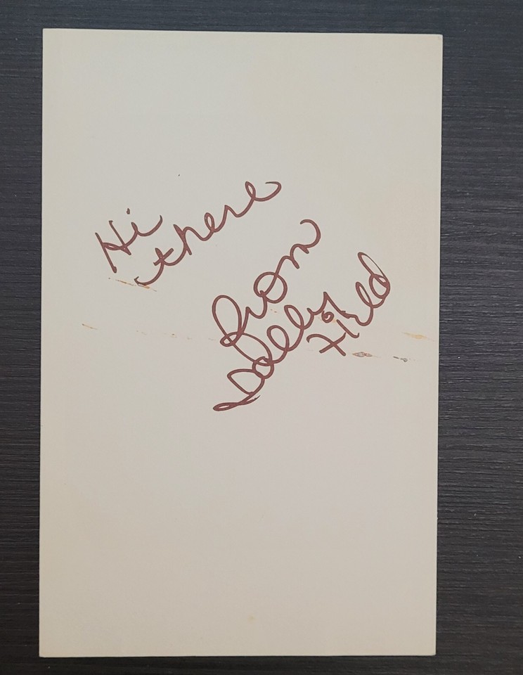 SALLY FIELD AUTOGRAPH FLYING NUN LEGALLY BLONDE SIGNED PHOTO FORREST ...