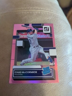 2021 Donruss Baseball Pink Chase McCormick Rated Rookie Houston Astros ...