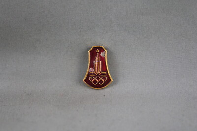 Summer Olympic Games Pin - Moscow 1980 Official Logo - Stamped Pin | eBay