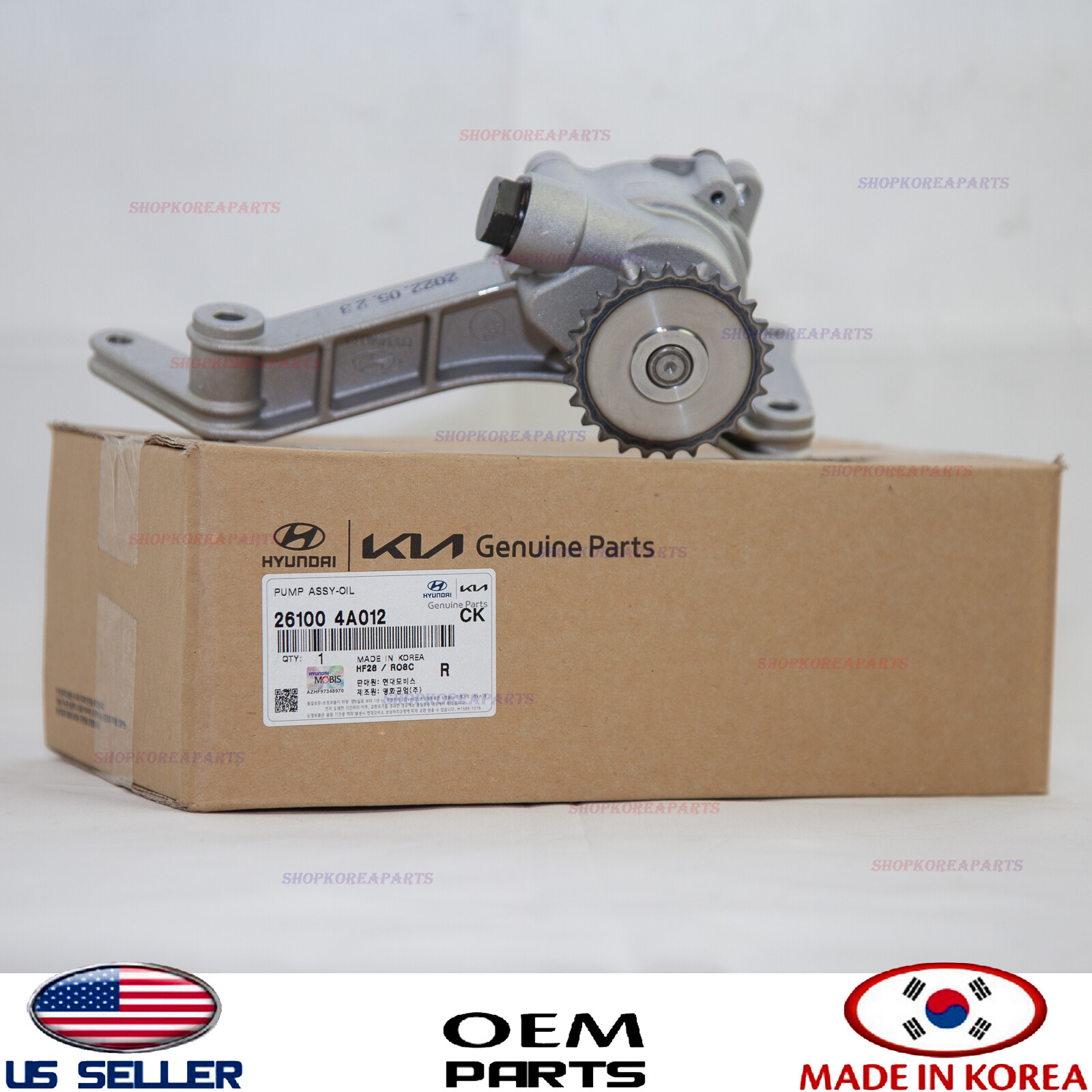 Genuine Engine Oil Pump ⭐OEM⭐ HYUNDAI H-1 Grand Starex 2.5D 261004A012 ...