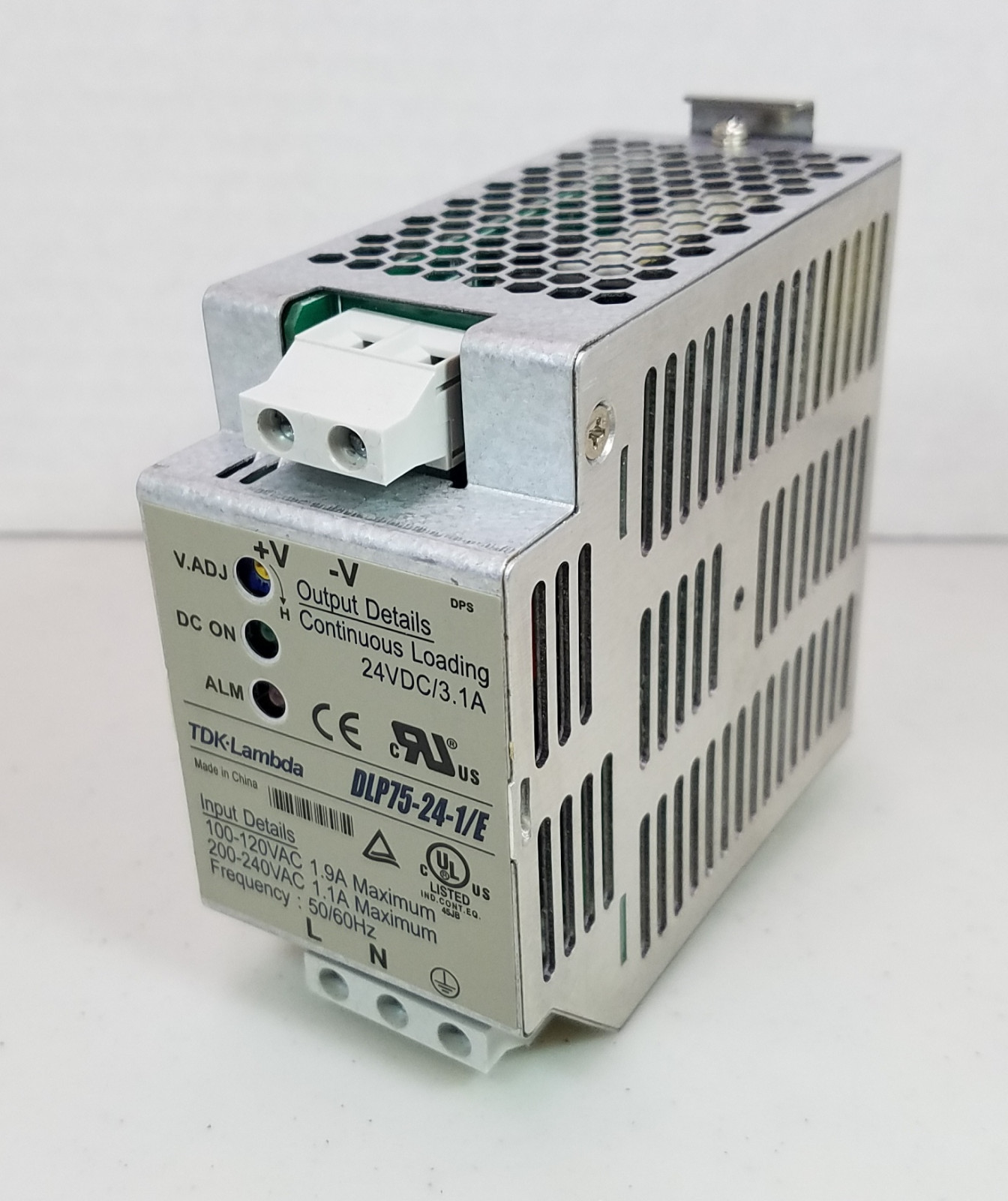 TDK Lambda DLP75-24-1/E Power Supply 24VDC @ 3.1Amp, 75W - Working! | eBay