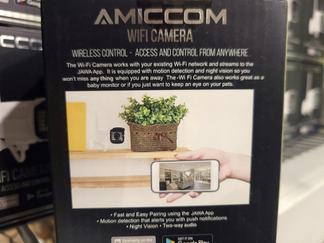 Amiccom Outdoor Security Camera 1080p WiFi Surveillance White A6 for ...