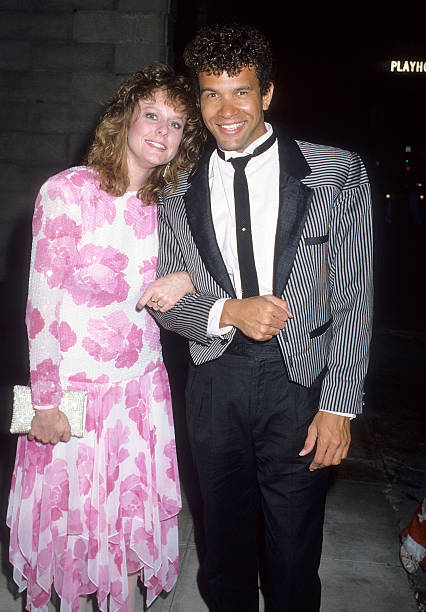 Actress Mary Beth McDonough actor Brian Stokes Mitchell at the - 1986 ...