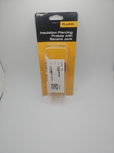 Fluke TP81 Insulation Piercing Test Clips, 5A, 4 In. 2mm (Red and Black ...