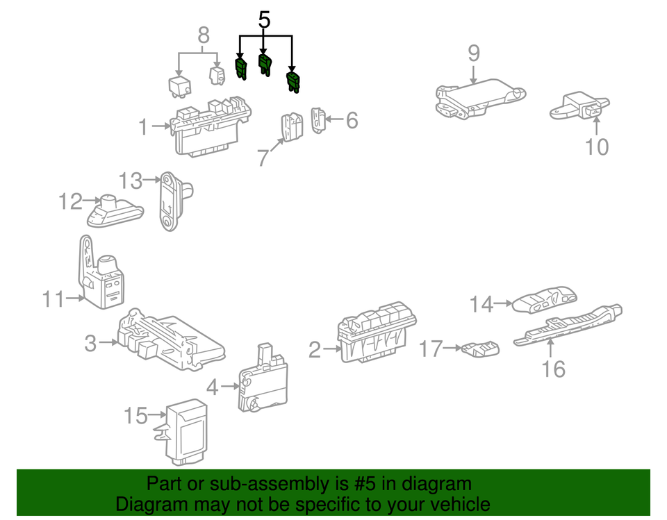 Genuine Mercedes-Benz Fuse Link 000000-004215 | eBay