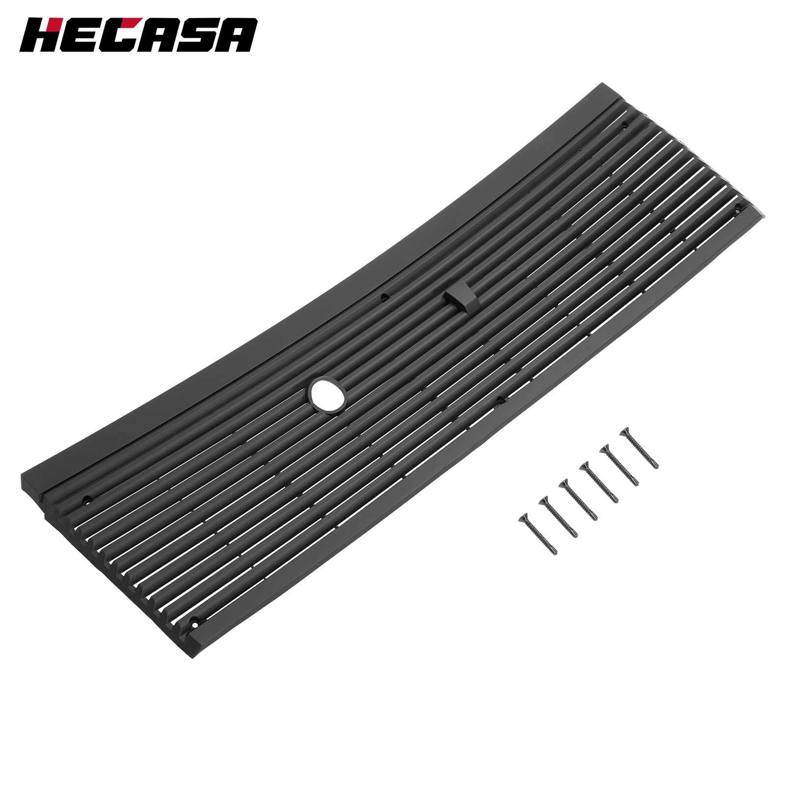 For Ford Mustang 1983-1993 Black Firewall Cowl Vent Grille Cover w ...