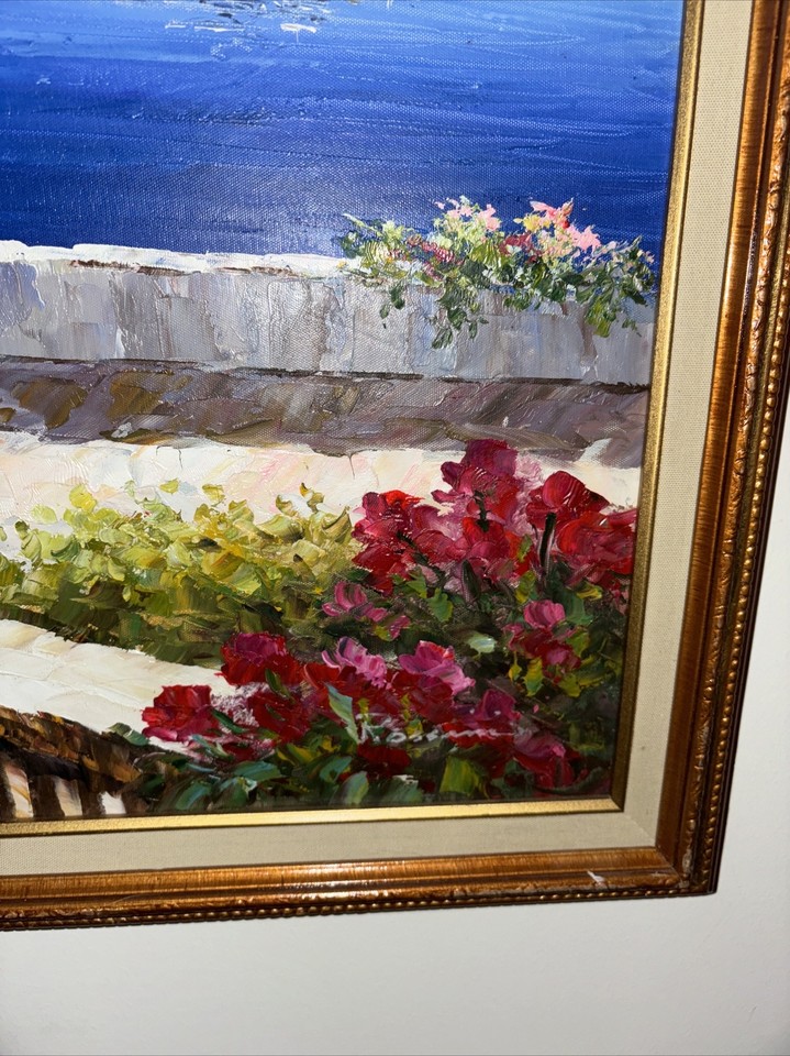 Romano Rossini Oil Painting on Canvas | eBay