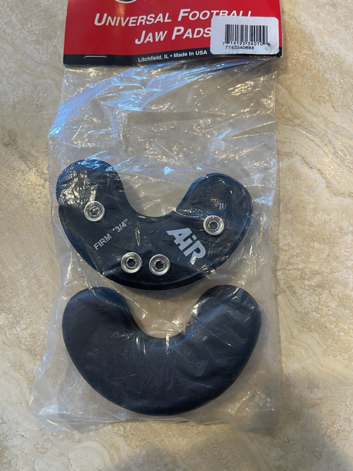 Schutt AiR Brand New Football Helmet Jaw Pads 3/4" FIRM Pro AiR II | eBay