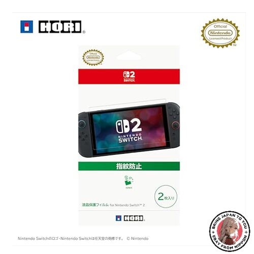 NEW [Nintendo Licensed Product] LCD Screen Protector Film (2-Pack) for ...