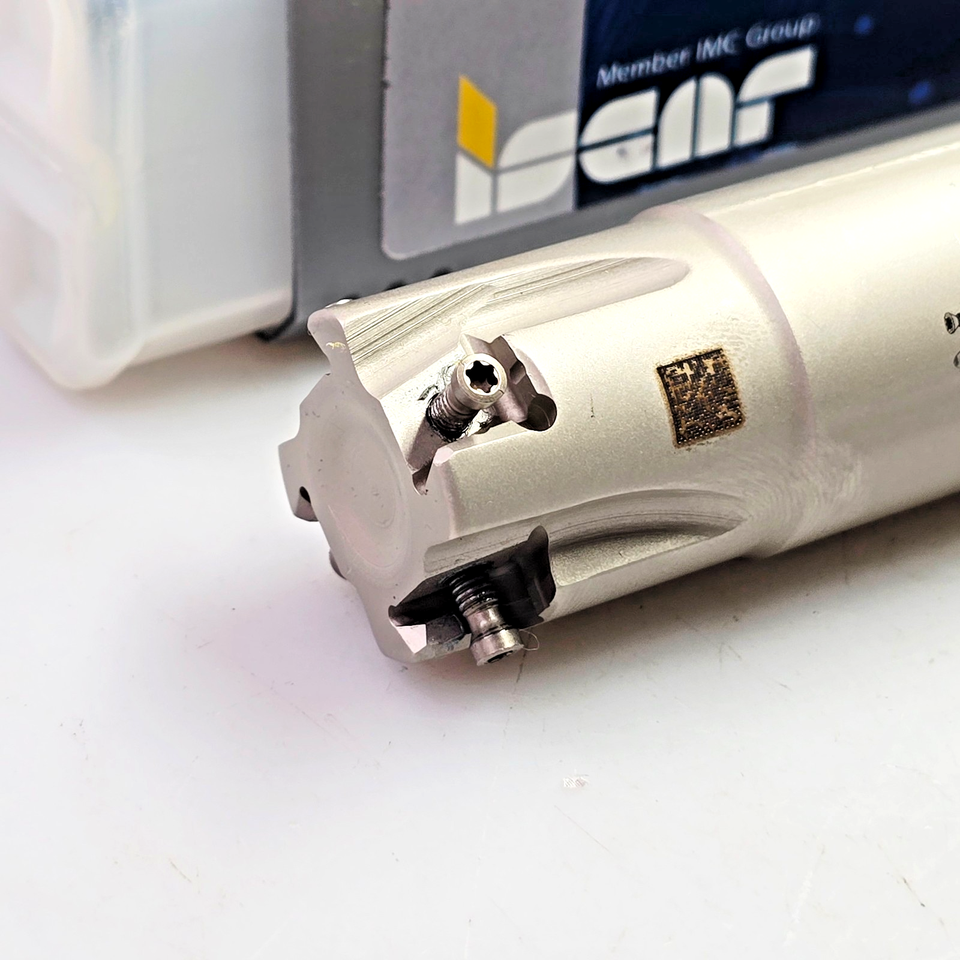 Iscar 25mm T490 ELN D25-4-C25-08 Indexable End Mill Cutter HELI-TANG | eBay