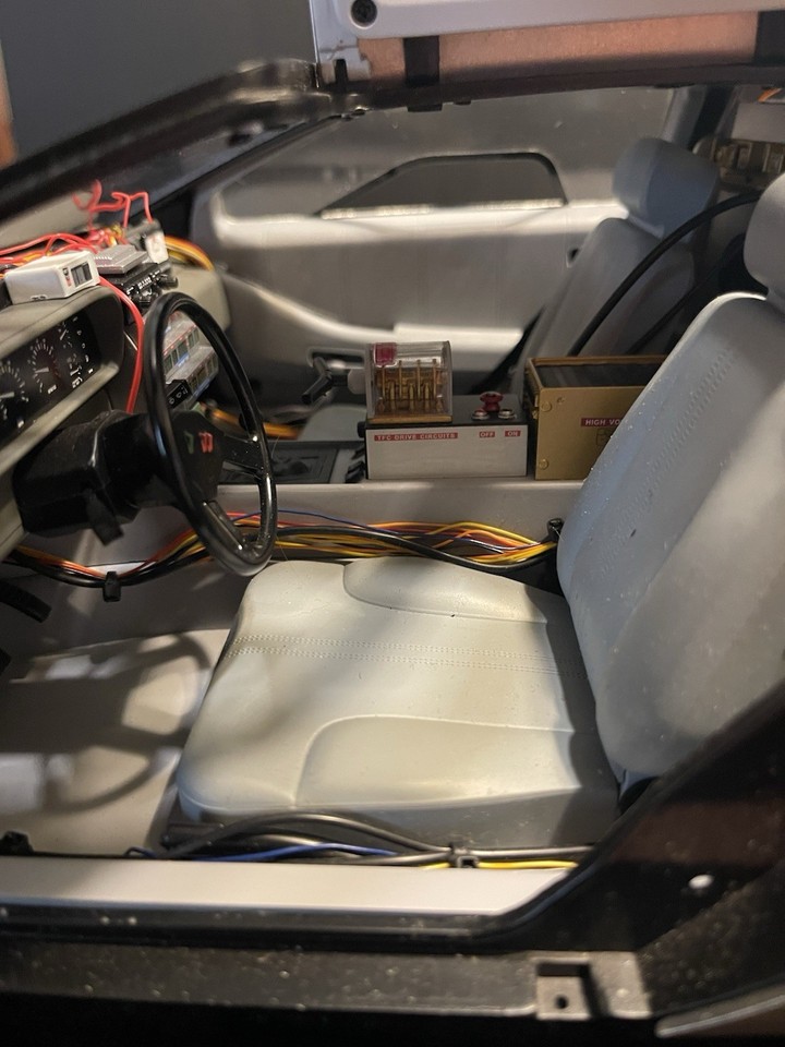 Eaglemoss Back To The Future 1/8 Scale Delorean Time Machine | eBay ...