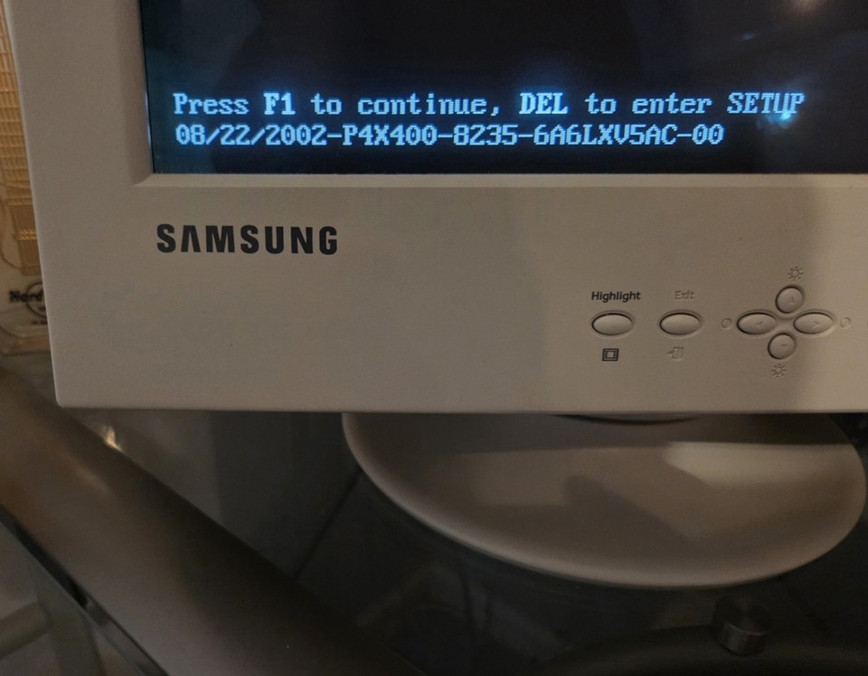 Vintage Gaming Samsung SyncMaster 955DF CRT Computer Monitor 2003 With ...