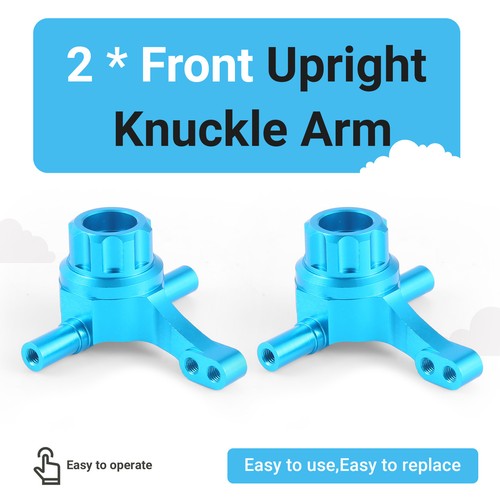 4Pcs Metal Front and Rear Upright Knuckle Arms Steering Knuckle Set for ...