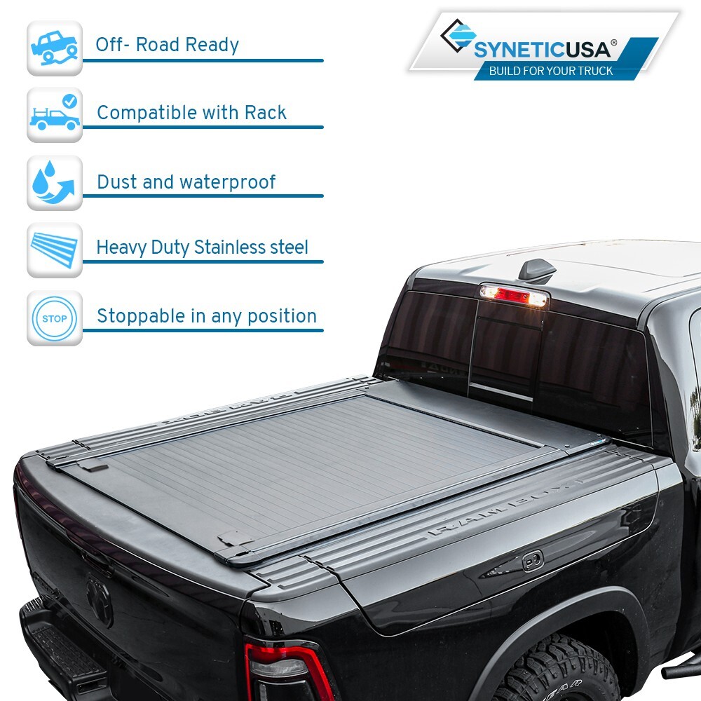Ram 1500 Accessories Syneticusa Automatic Retractable Tonneau Cover For ...