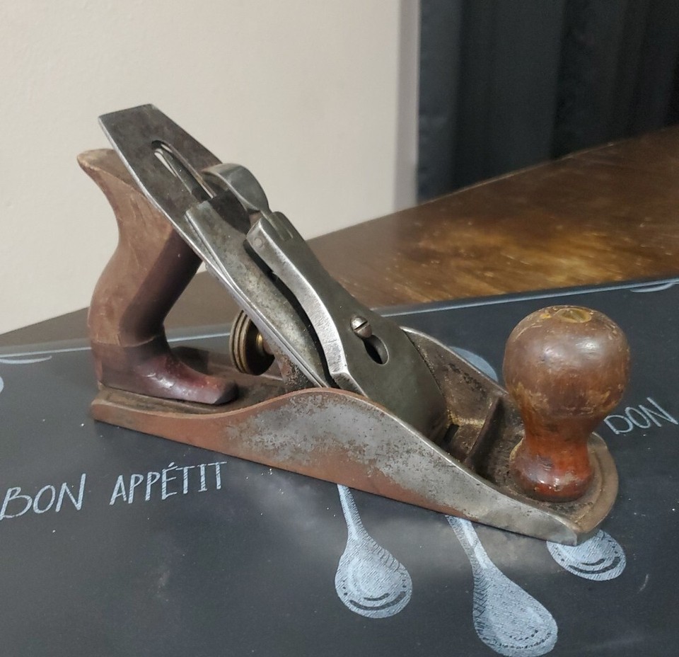 Vintage Hand Planer Made in USA Wood Working Carpenter Woodcraft Tool ...