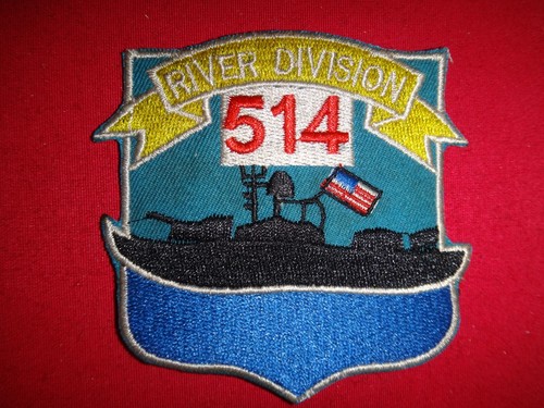Vietnam War Patch US Navy PBR RIVER DIVISION 514 | eBay