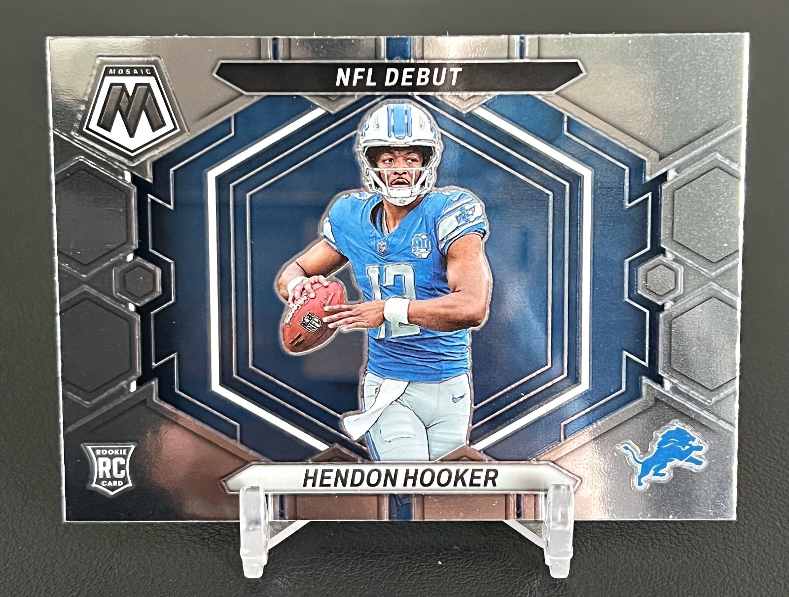 2023 Panini Mosaic Football NFL Debut Hendon Hooker Detroit Lions ...