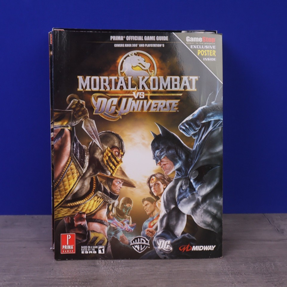 Lot of 7 Video Game Strategy Guides Bradygames Prima Mortal Kombat UFC ...