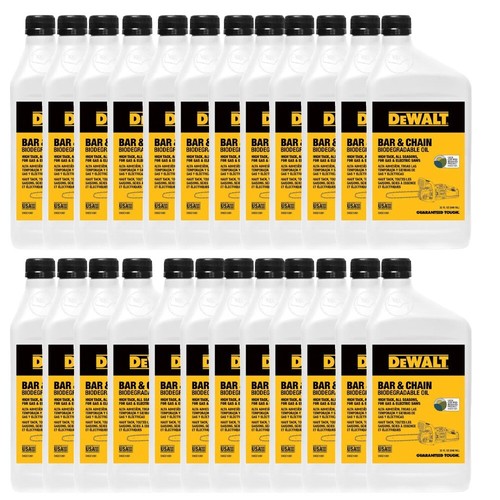 DEWALT Bar and Chain Biodegradable High Tack Oil For All Saws - 16oz ...