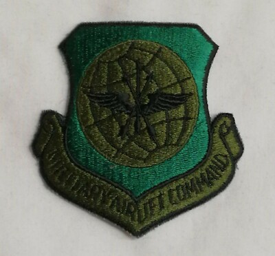 Patch US Air Force Military Airlift Major Command Majcom Low Visibility ...