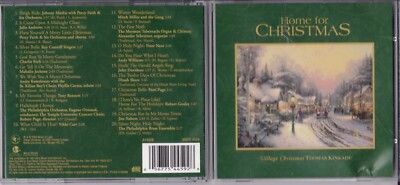 Home For Christmas by Thomas Kinkade (CD) Sleigh Ride, Silver Bells ...
