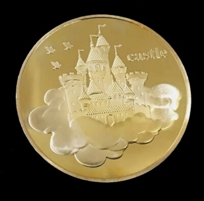 Fairy Garden Accessories - 1 x Tooth Fairy & Castle Coin (3-5days ...