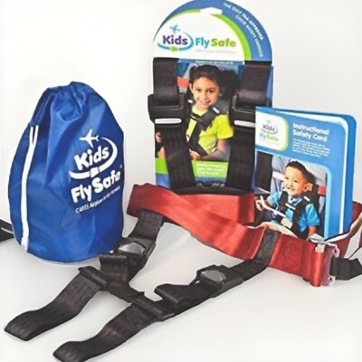 CARES KIDS FLY SAFE AMSAFE HARNESS CHILD AVIATION RESTRAINT BH-01 ...