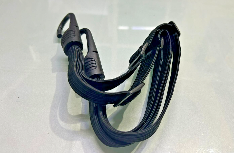 Universal Fix Helmet Rope Motorcycle Luggage Straps Elastic luggage Net ...