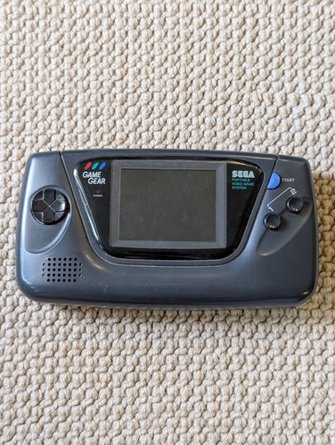 SEGA Game Gear Handheld System - Black + 4 GAMES 96427011781| eBay
