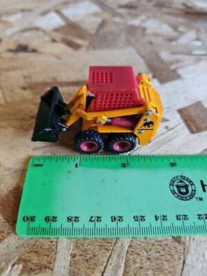 Siku 1071 Yellow Kompaktlader Mini Excavator Skid Steer Loader 1/55 ...