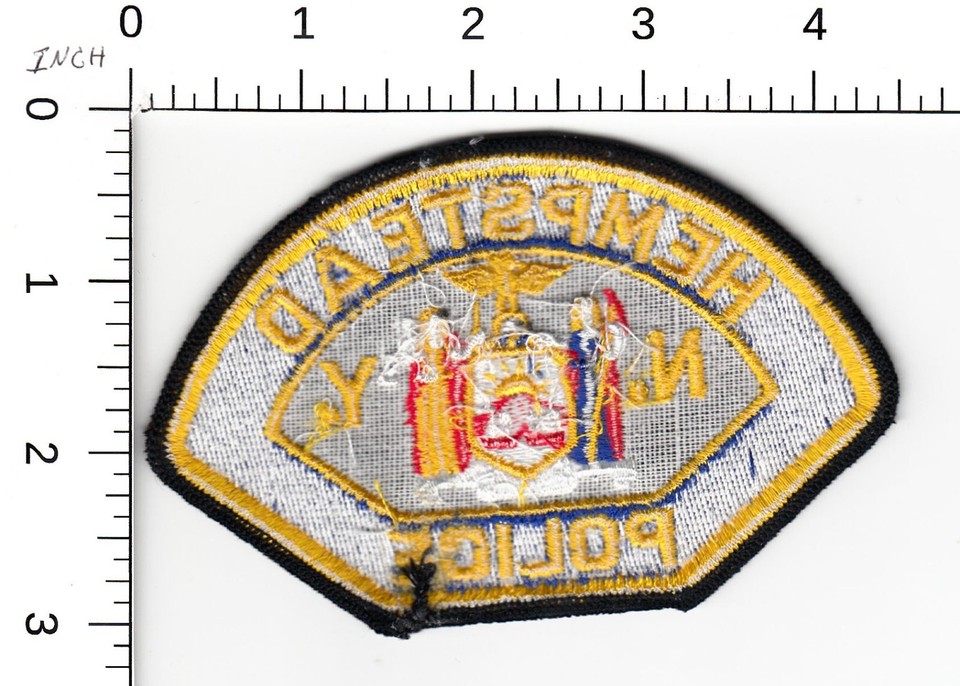 HEMPSTEAD (OLDER) NEW YORK POLICE COLLECTIBLE EMBROIDERED PATCH NY | eBay