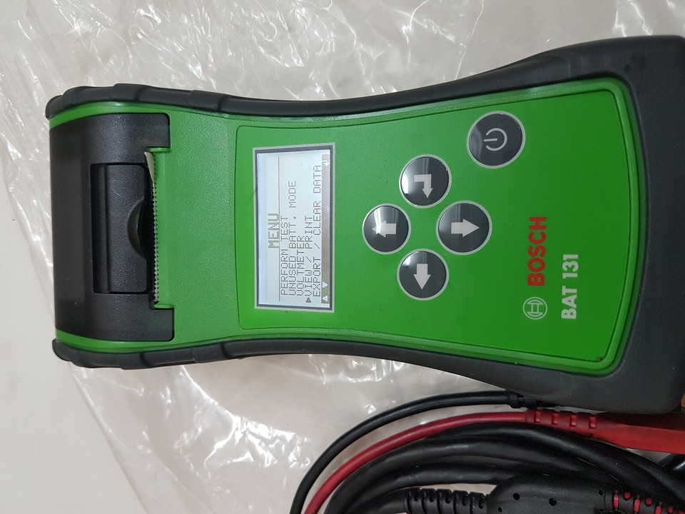 New ! Original Bosch BAT 131 (BAT131) Battery Tester tests AGM and GEL ...