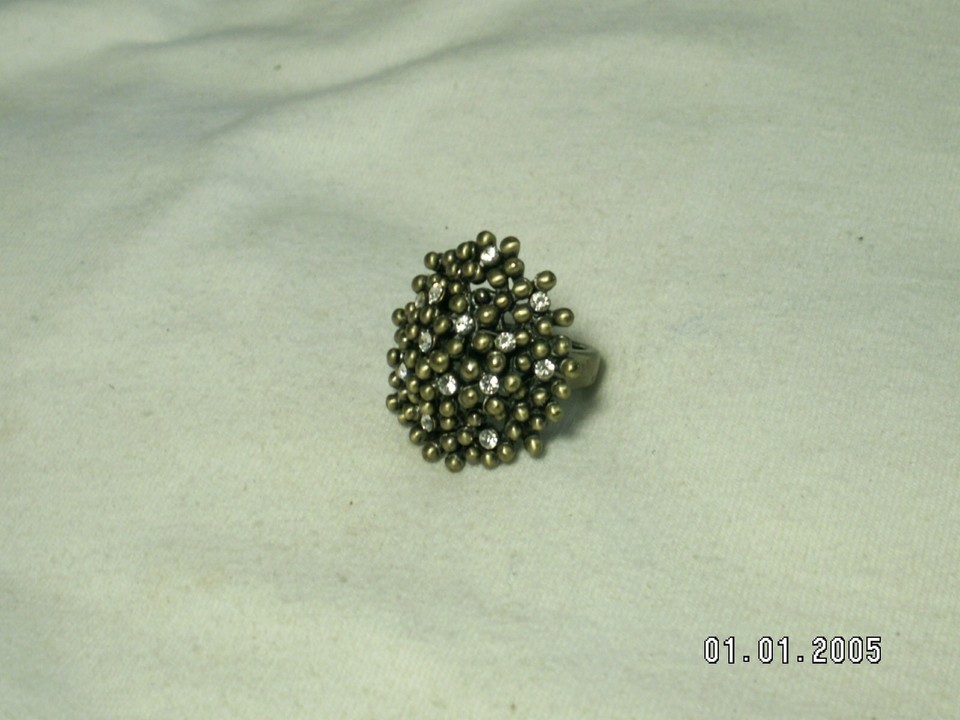 Kiam Family Color Oro, Cristalli Grappolo Anello Design | eBay