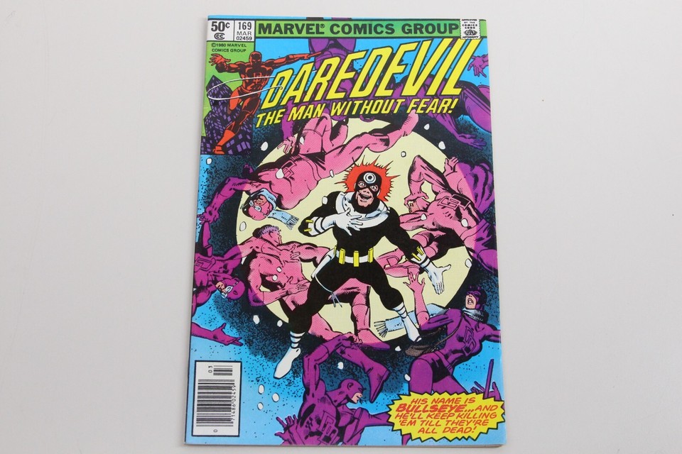DAREDEVIL #169 7.0 FN/VF 1st meeting w/ PUNISHER Marvel 1982 Frank Miller | eBay