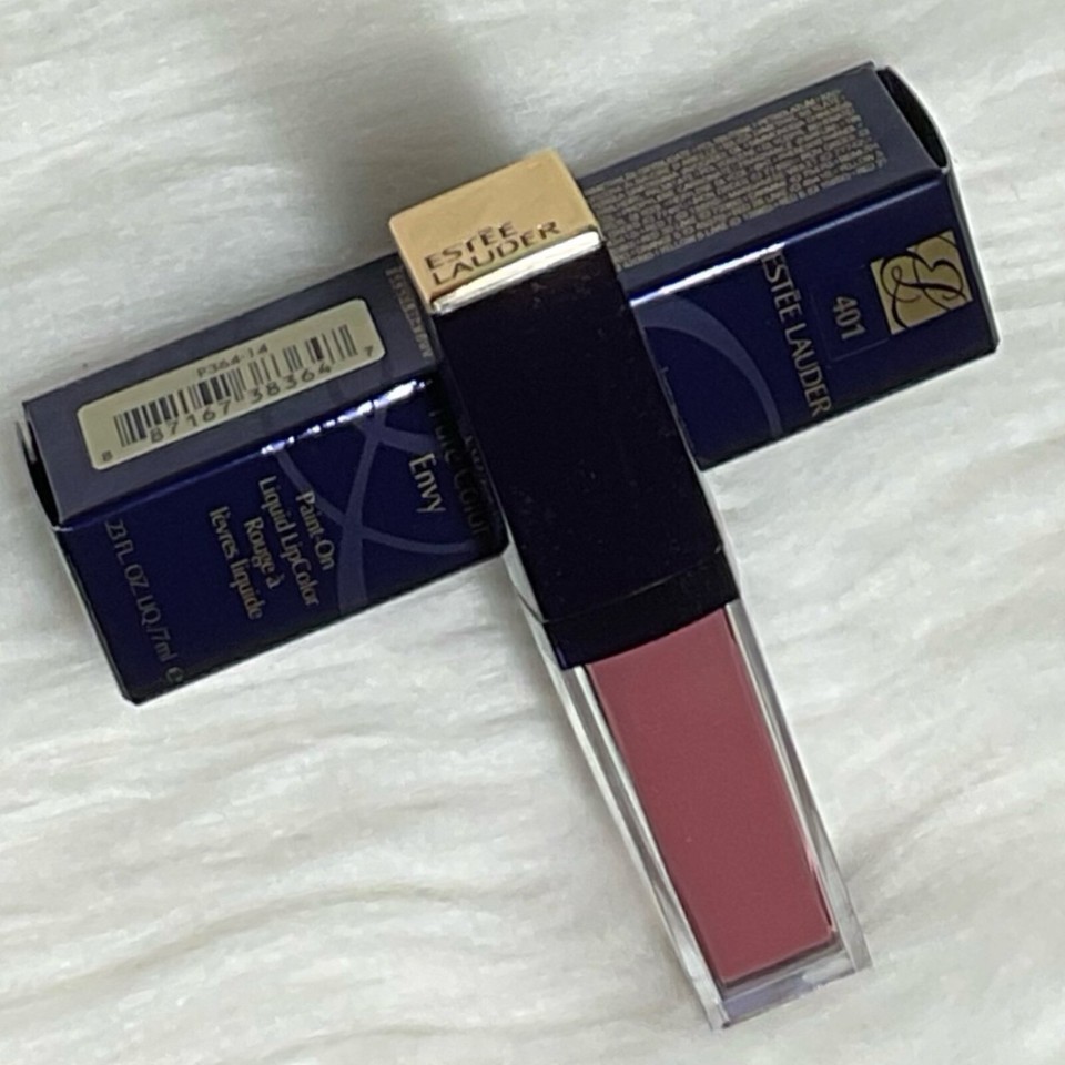 ESTEE LAUDER Pure Color Envy Paint-On Liquid Lipcolor Matte 401 BURNT ...