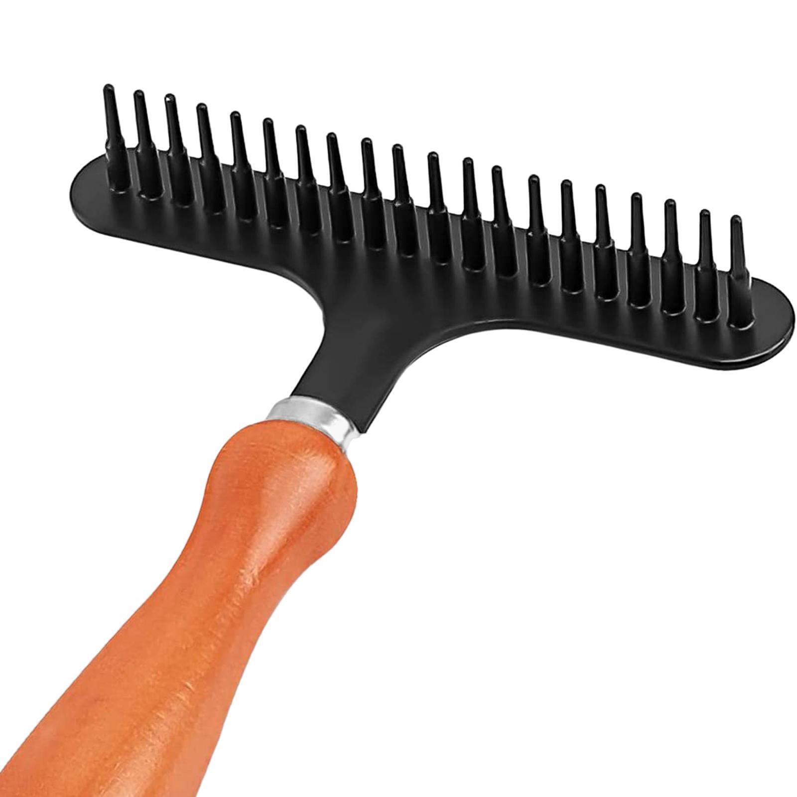 Carpet Rake Multipurpose Portable Carpet Restoration Rake for Hallways ...