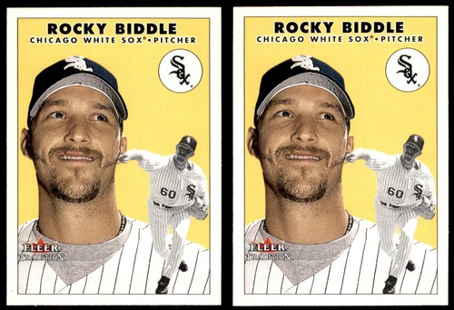 Lot of 2 Rocky Biddle 2000 Fleer Tradition Update #U138 RC | eBay