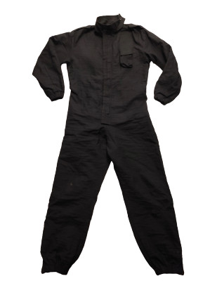 British Met Police black riot squad Overalls coveralls fire resistant ...